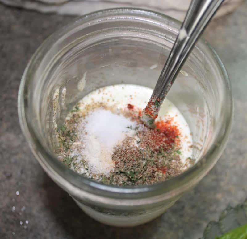 Recipe: Ranch salad dressing