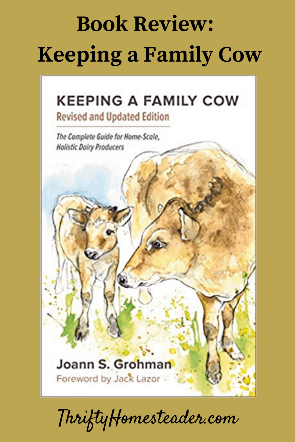 Book Review: Keeping a Family Cow