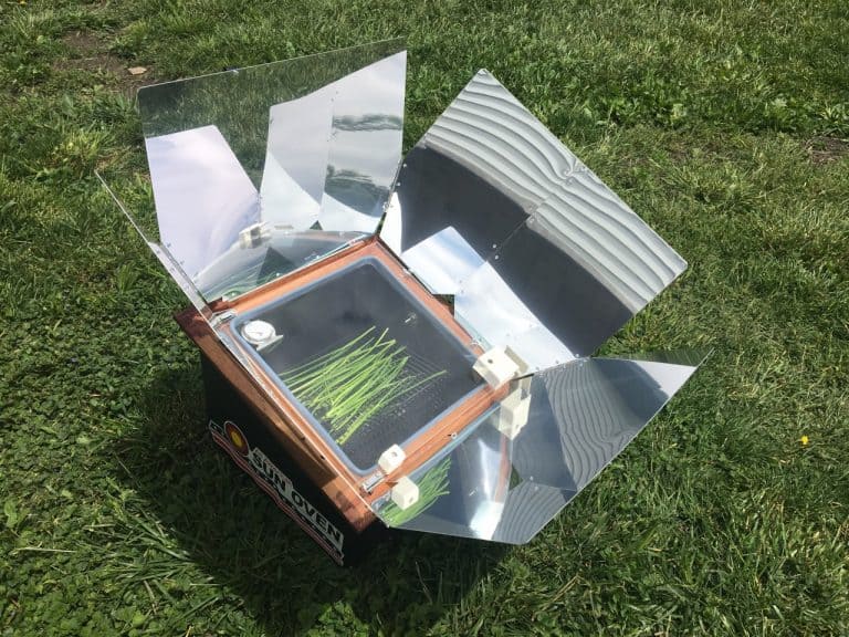 Solar oven: Cooking with the sun