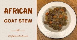 African Goat Stew